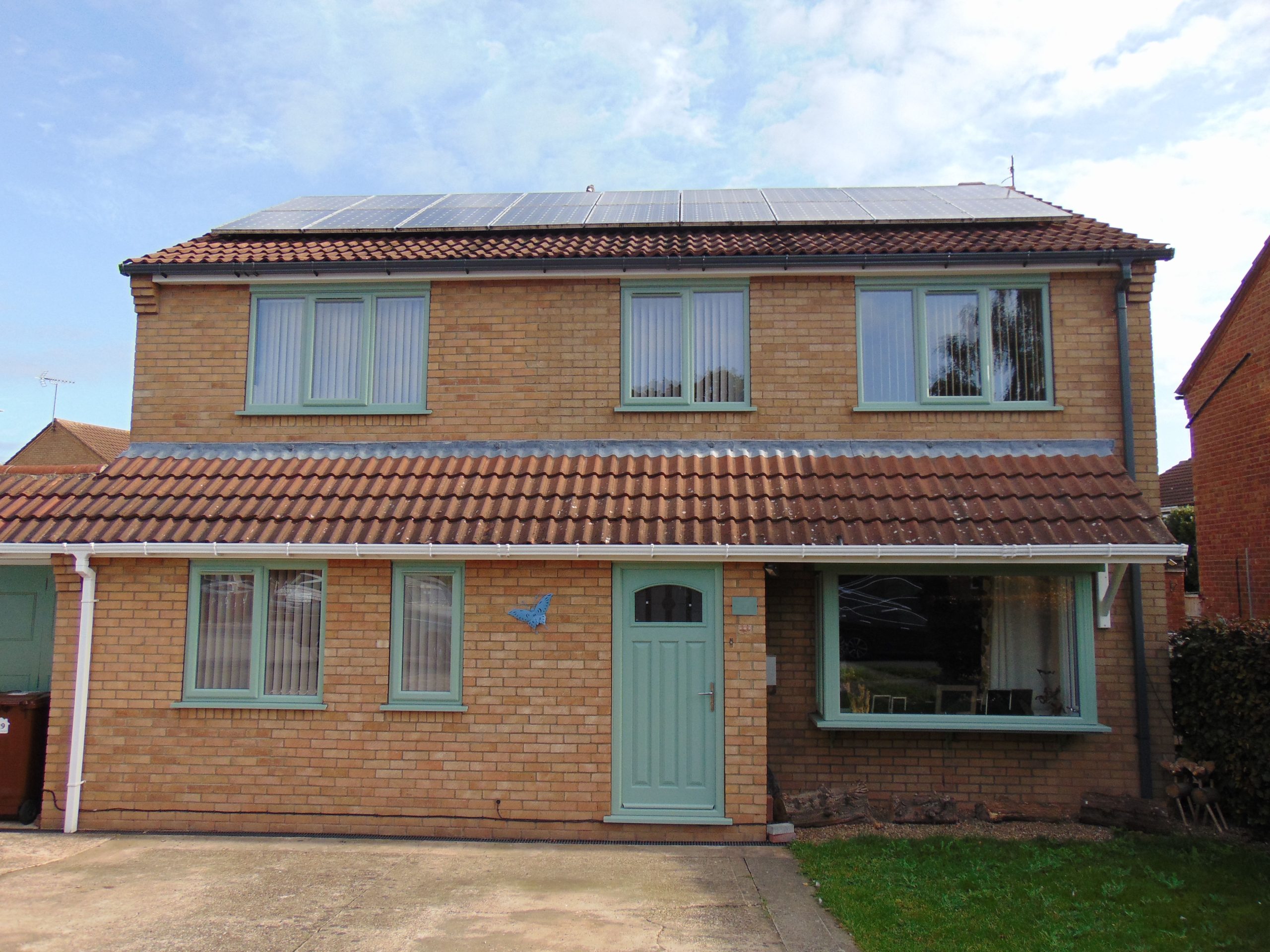 Chartwell Green Heritage-style Windows with Georgian Bar, Matching ...